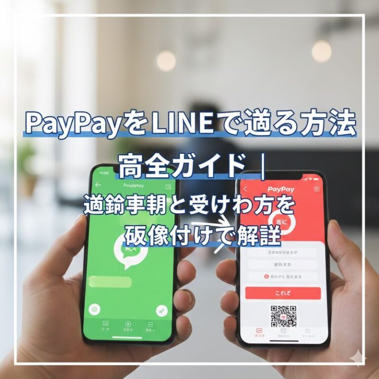 PayPayをLINEで送る方法完全ガイド｜送金手順と受け取り方を画像付きで解説 - ITガジェット電脳情報館